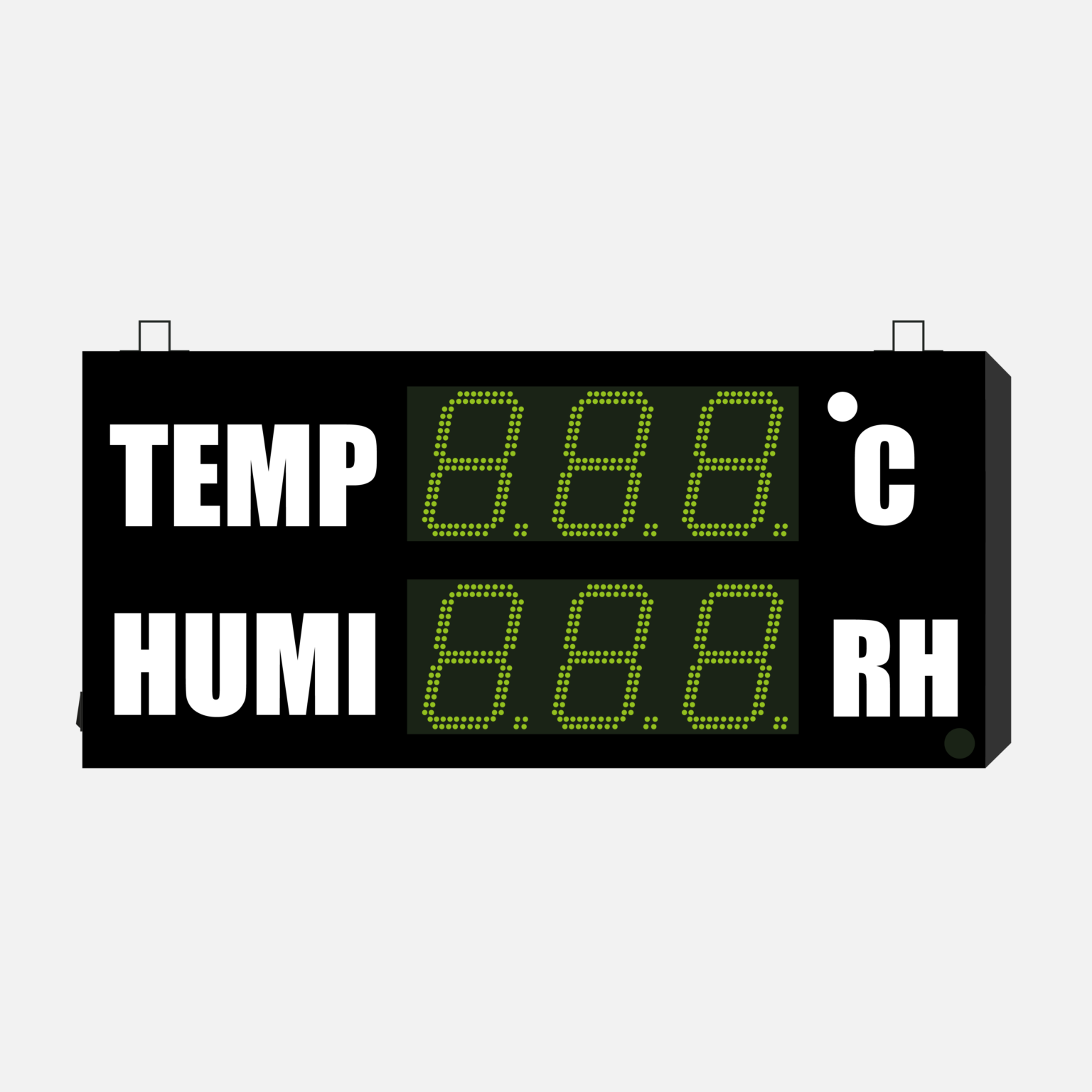 Temperature & Humidity Display Board – บอร์ดวัดอุณหภูมิ และความชื้น ...
