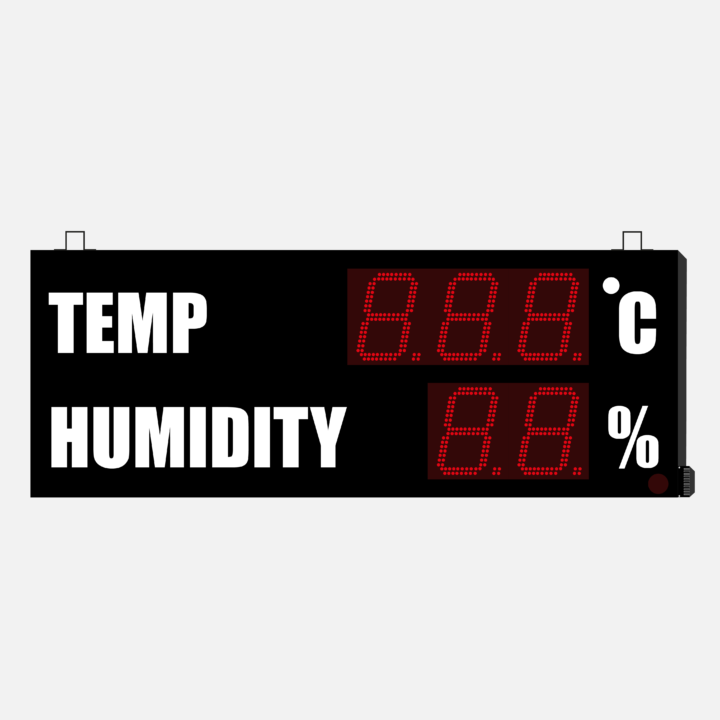 Temperature & Humidity Display Board – บอร์ดวัดอุณหภูมิ และความชื้น ...